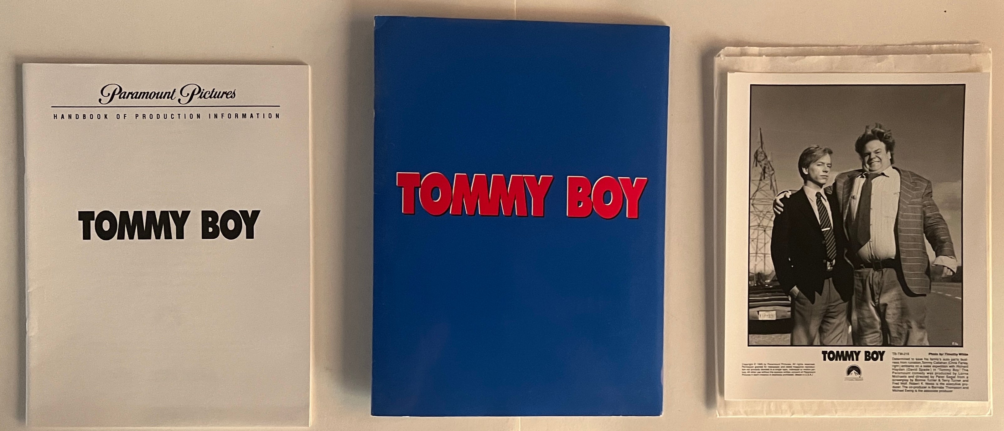 Tommy Boy press kit – Cool Stuff PD