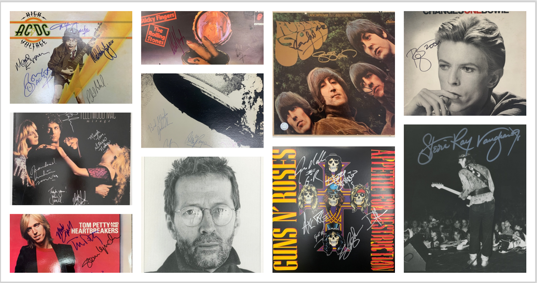 Autograph signed Band autographs Memorabilia Hollywood Live Auction ...