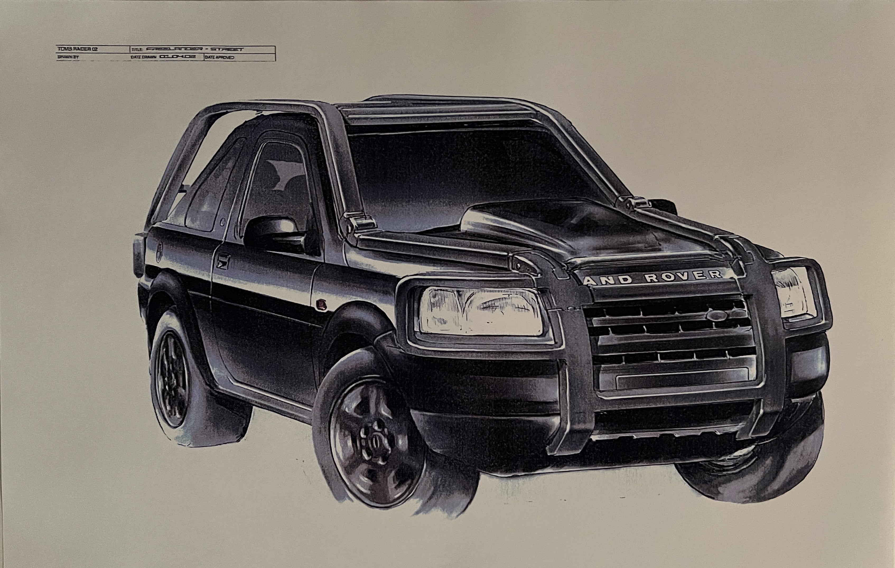 Lara Croft Tomb Raider Paramount Pictures concept art – Cool Stuff PD